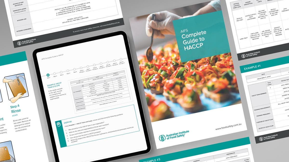 HACCP Food Safety Plan Kit | For Food Safety Programs | AIFS